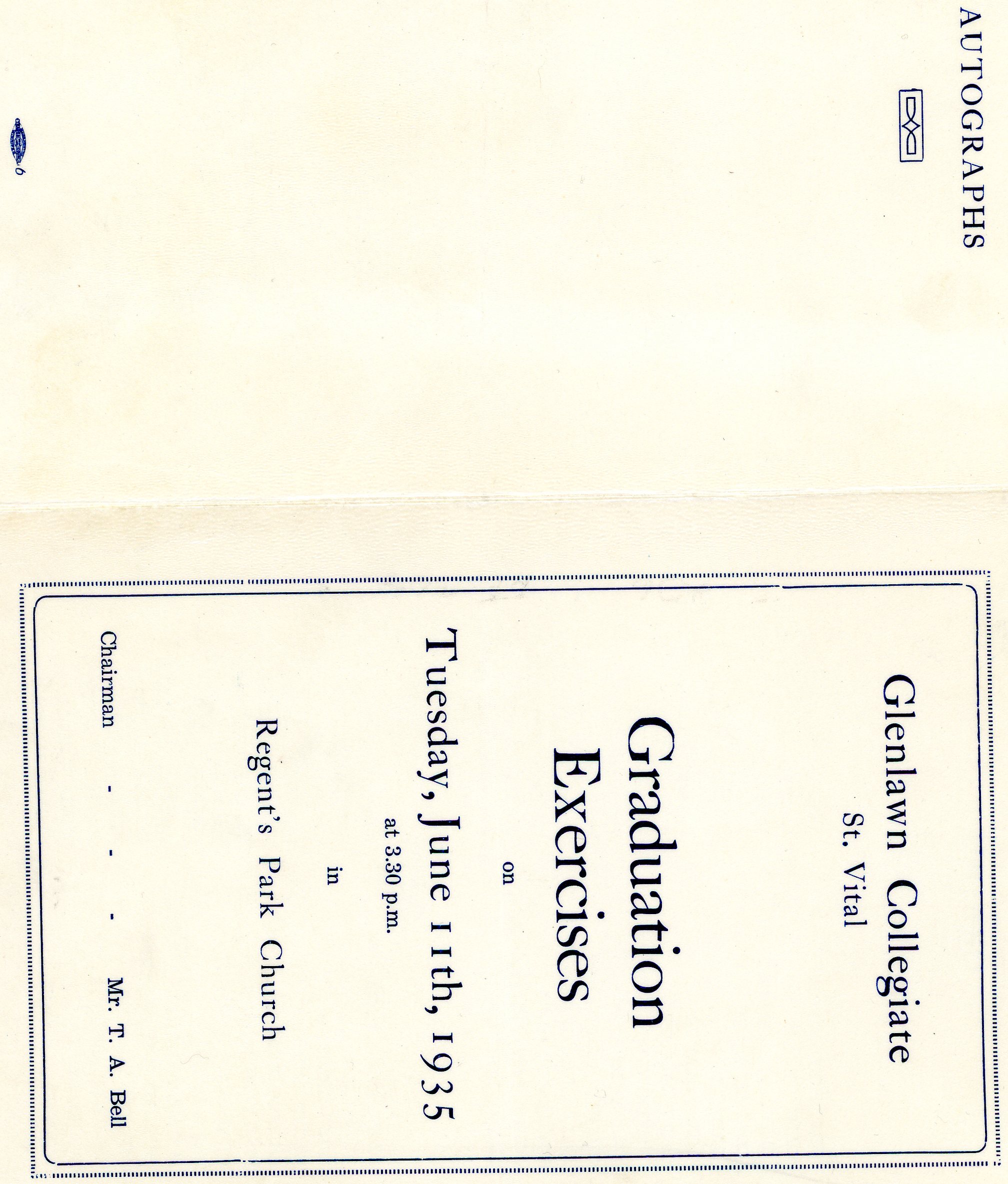 1930-1939 – Glenlawn Library Archives